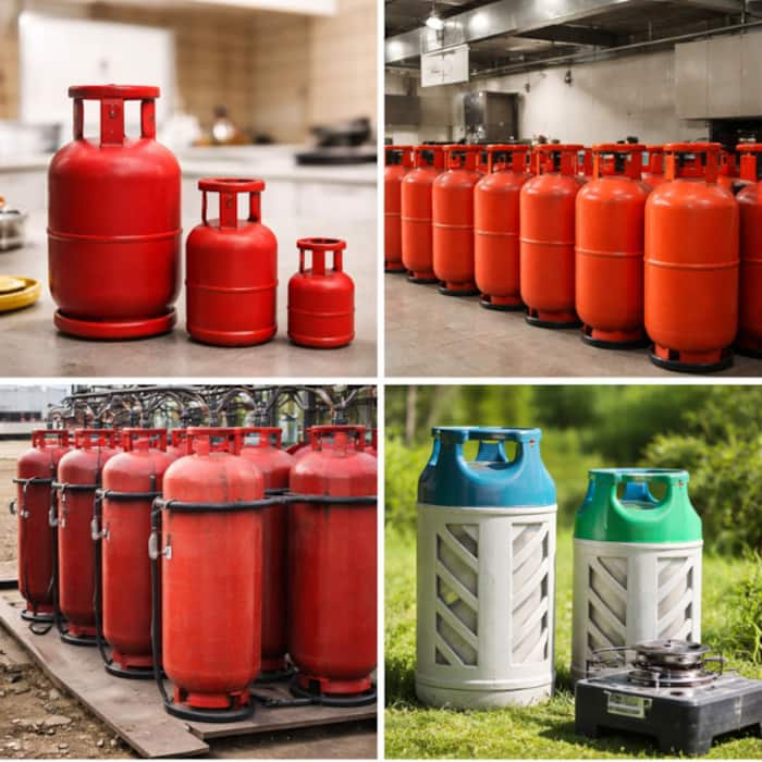 LPG Update: Types of cooking gas cylinders used in India and their usage