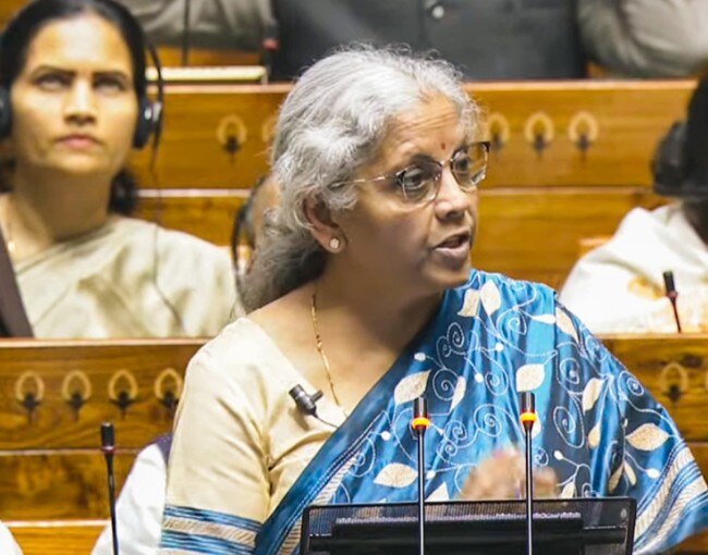 Union Finance Minister Nirmala Sitharaman presents the Interim Budget 2024