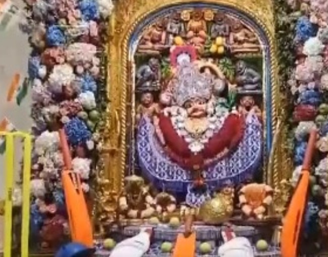 Unique darshan of Kashtabhanjan Dev Hanumanji Maharaj