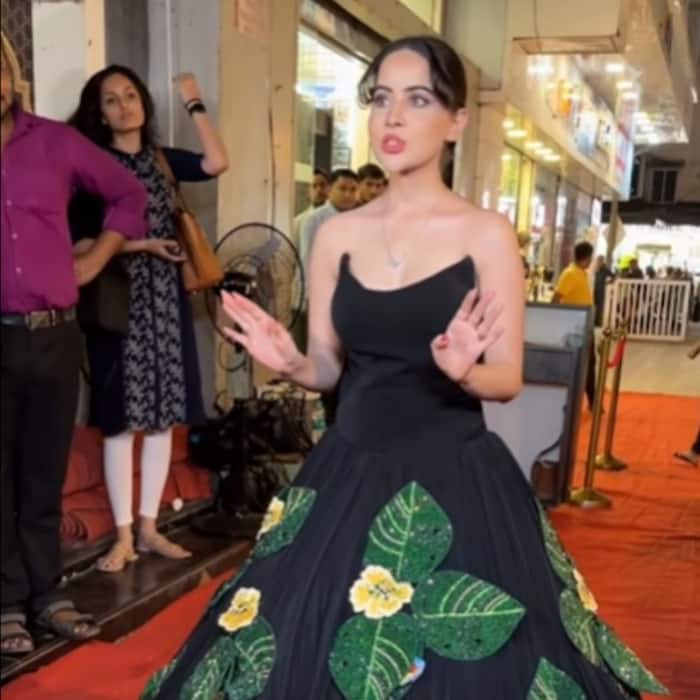 Uorfi Javed Makes Her Most Stunning Appearance in Magical Gown ...