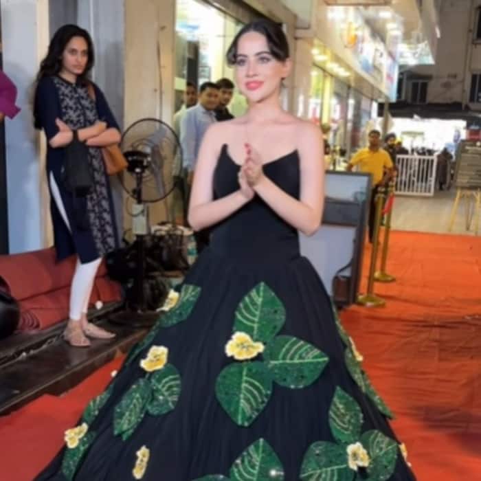 Uorfi Javed Makes Her Most Stunning Appearance in Magical Gown ...