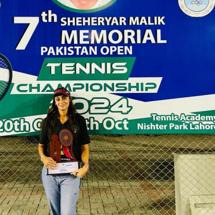 Meet Pakistani Tennis star Ushna Suhail, the highest ranked female player in Pakistan's history