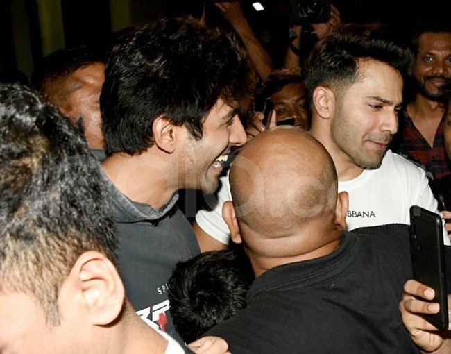 Varun and Kartik together