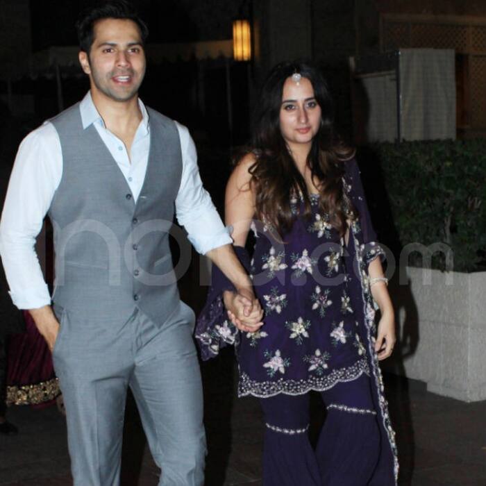 Varun Dhawan And Natasha Dalal Make a Happy Couple Amid Engagement Rumours