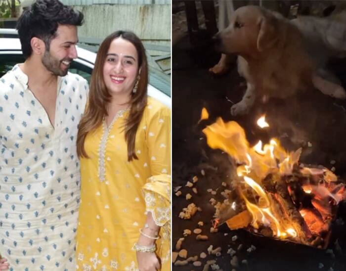 Neha Dhupia Angad Bedi celebrated their son’s first Lohri