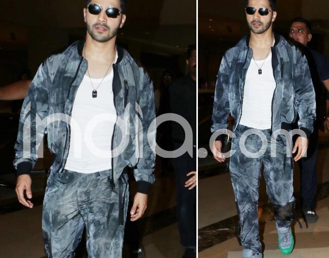Varun's cool look