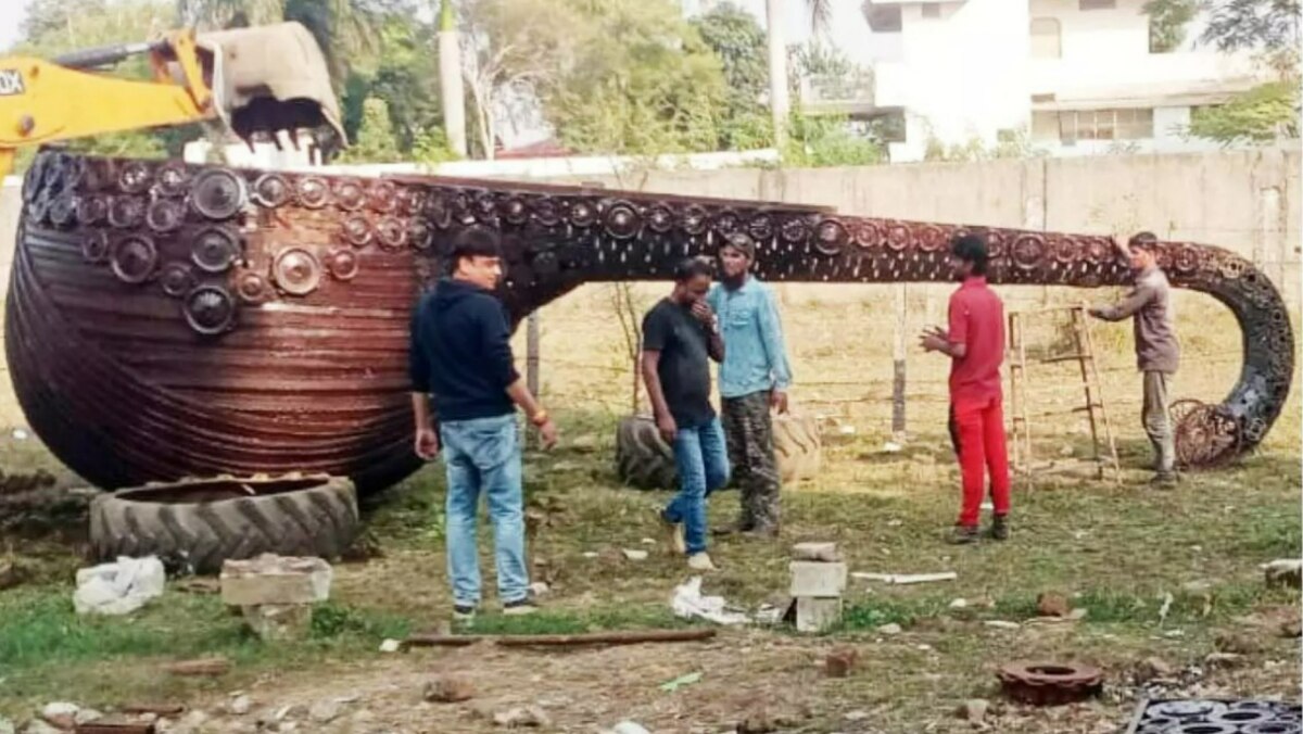 Kabaad Se Kanchan: Bhopal Artists Make World’s Biggest ‘Rudra Veena ...