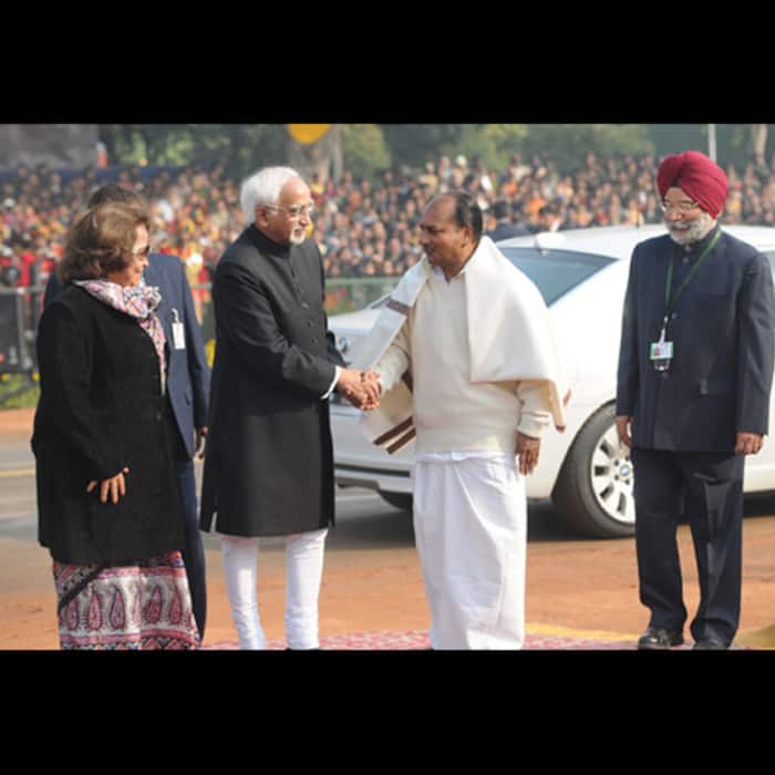 Farewell to the 12th Vice President of India, Mohammad Hamid Ansari ...