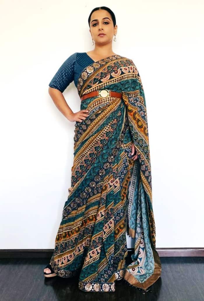 Vidya Balan saree style is always on point