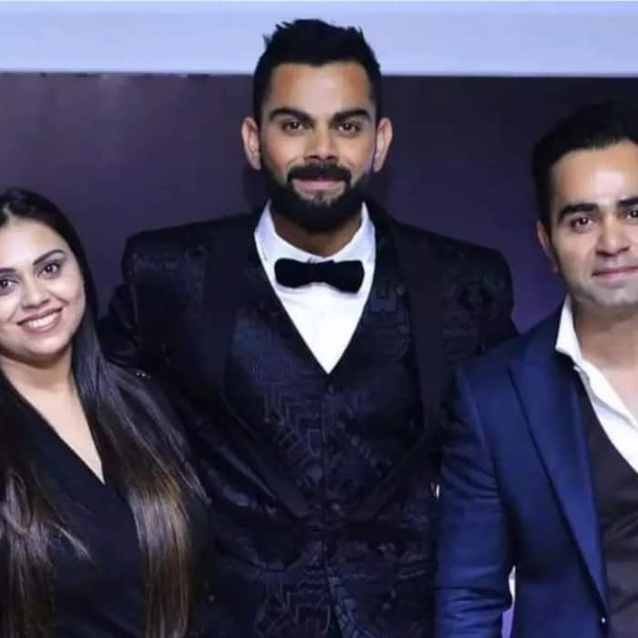 Virat Kohli and His Brother Vikas Kohli