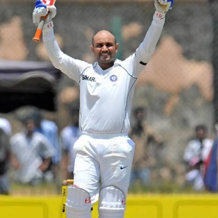 Virender Sehwag scored 300 runs in just 278 balls