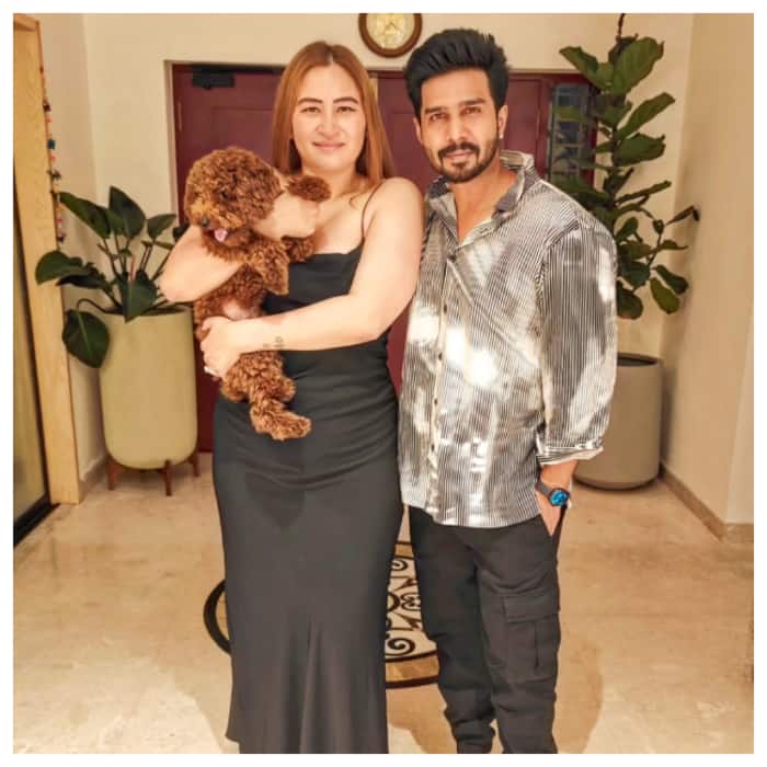 Indian badminton star Jwala Gutta and husband Tamil actor Vishnu Vishal ...