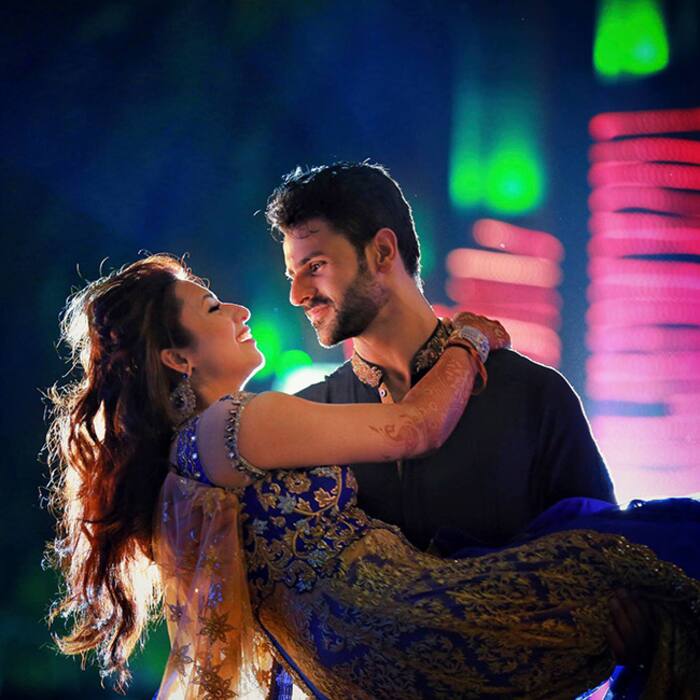 Divyanka Tripathi and Vivek Dahiya Sangeet pics