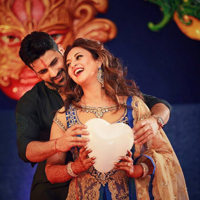Divyanka Tripathi and Vivek Dahiya Sangeet pics
