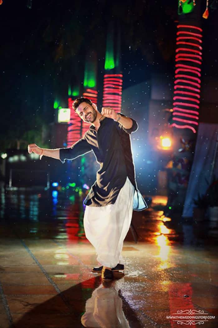 Divyanka Tripathi and Vivek Dahiya Sangeet pics