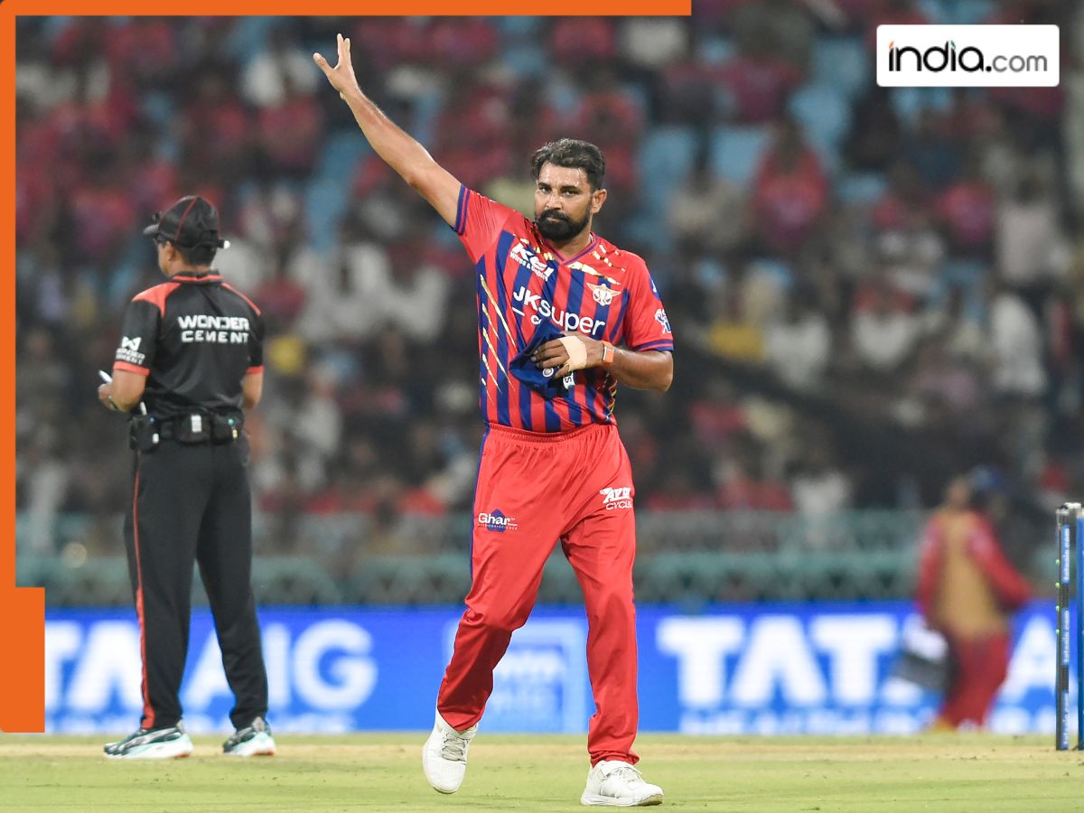 W, W, W, W, W... Mohammed Shami achieves huge RECORD on LSG debut in ...