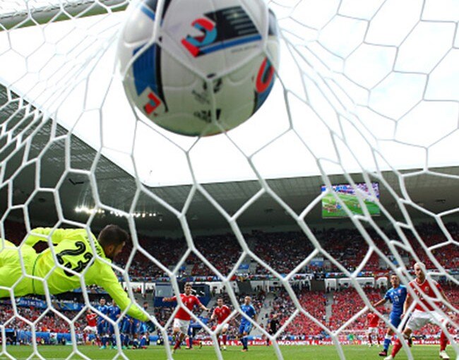 When Gareth Bale scored his first goal against Slovakia during UEFA ...