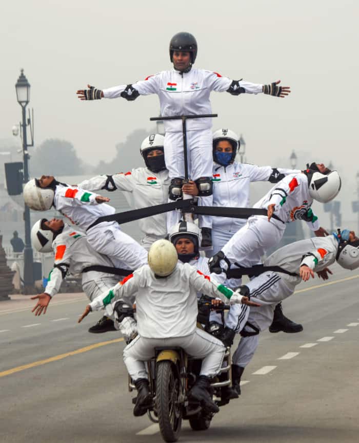 Republic Day Parade 2024- Rehearsal- In Pictures