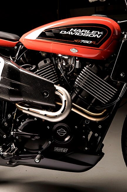 Harley Davidson flat track bike unveiled