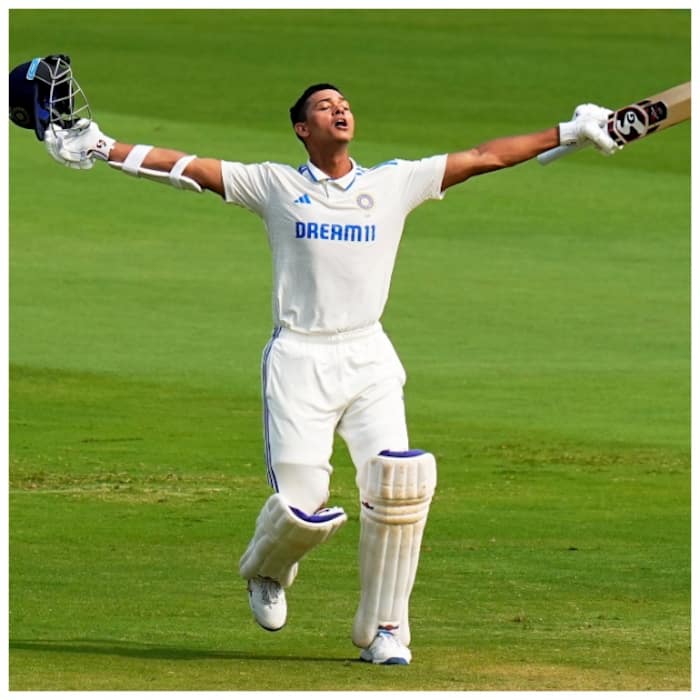 Yashasvi Jaiswal Stamps Authority With Maiden Double Hundred - IN PICTURES