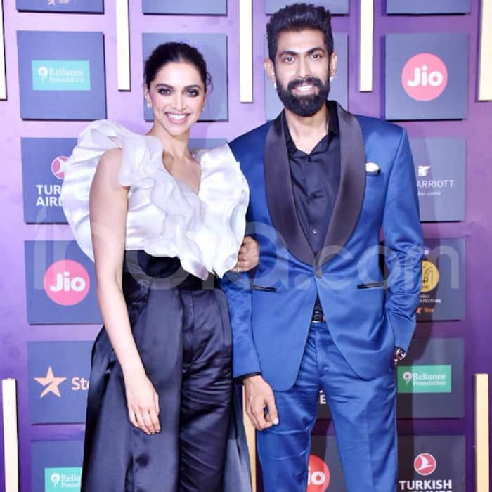 Deepika Padukone's black and white look