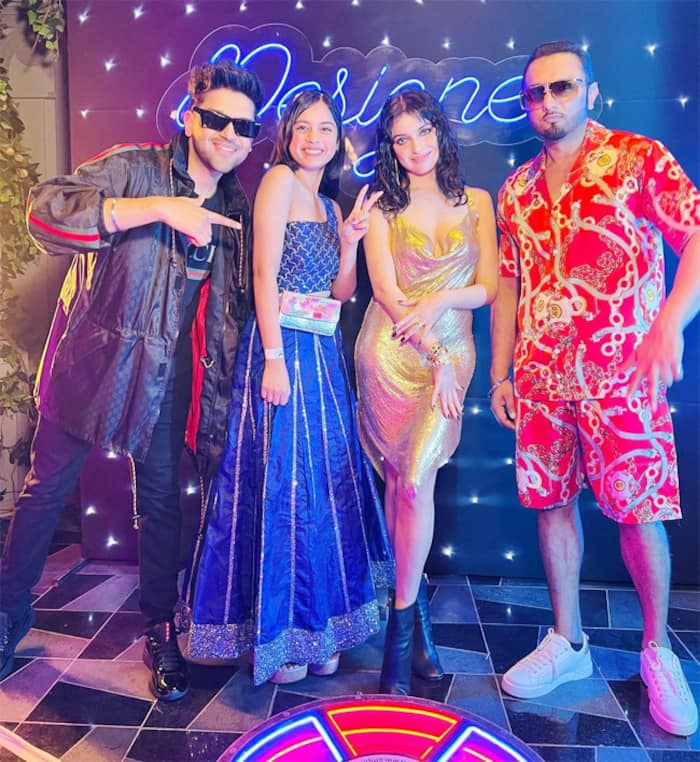 Divya Koshla Kumar, Yo Yo Honey Singh and Guru Randhawa Sets Glam at ...