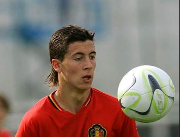 Young Eden Hazard