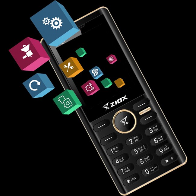 Ziox S333 feature phone supports Wi Fi